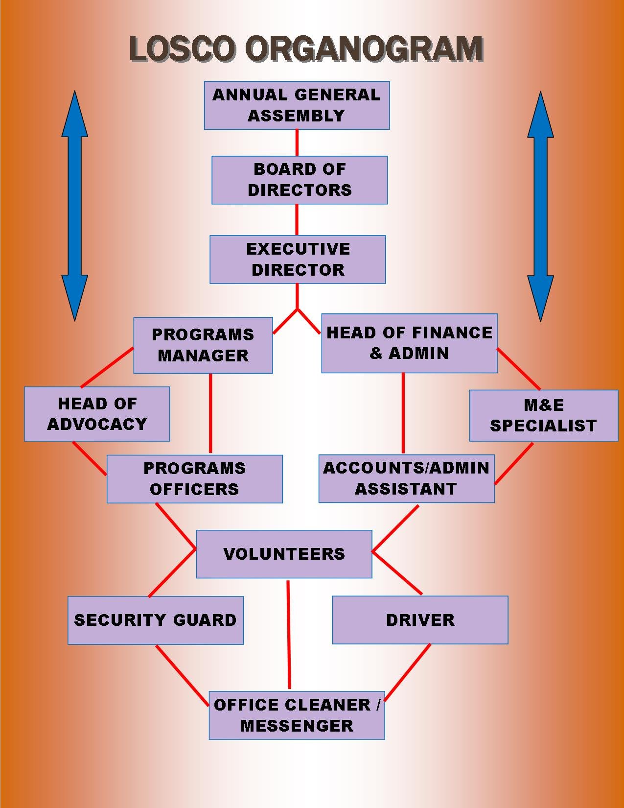 LOSCO Organogram – LOCAL SUSTAINABLE COMMUNITIES ORGANISATION (LOSCO)